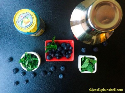 Blueberry Mint Lemonade - Hydrating Summer Mocktail to Beat the Heat