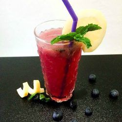 Blueberry Mint Lemonade - Hydrating Summer Mocktail to Beat the Heat