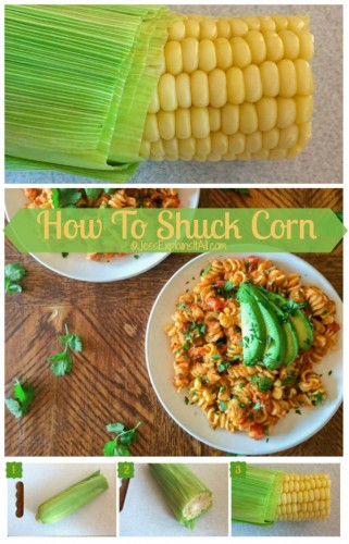 How To Shuck Corn - Removing Corn Silk the Easy Way